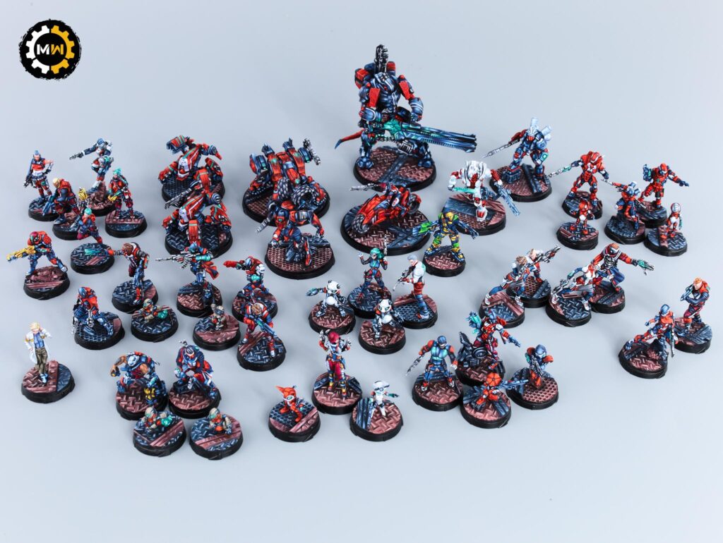 Infinity Factions: A Painted Guide to the Human Sphere & Beyond - Minis ...