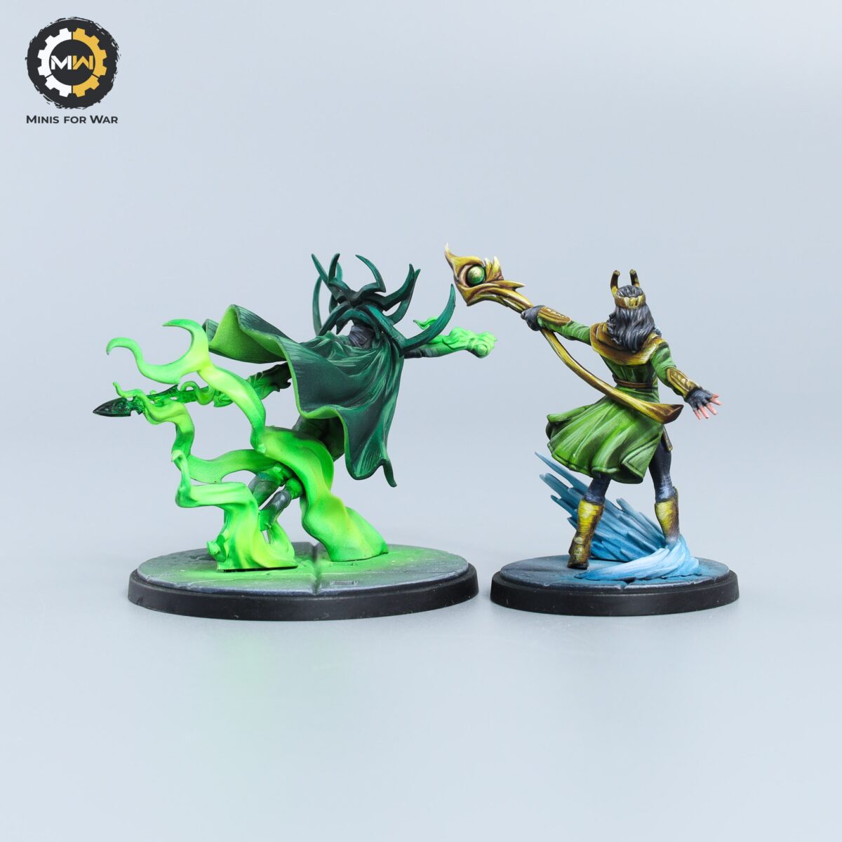Loki & Hela Painted Miniatures - Ready to Play