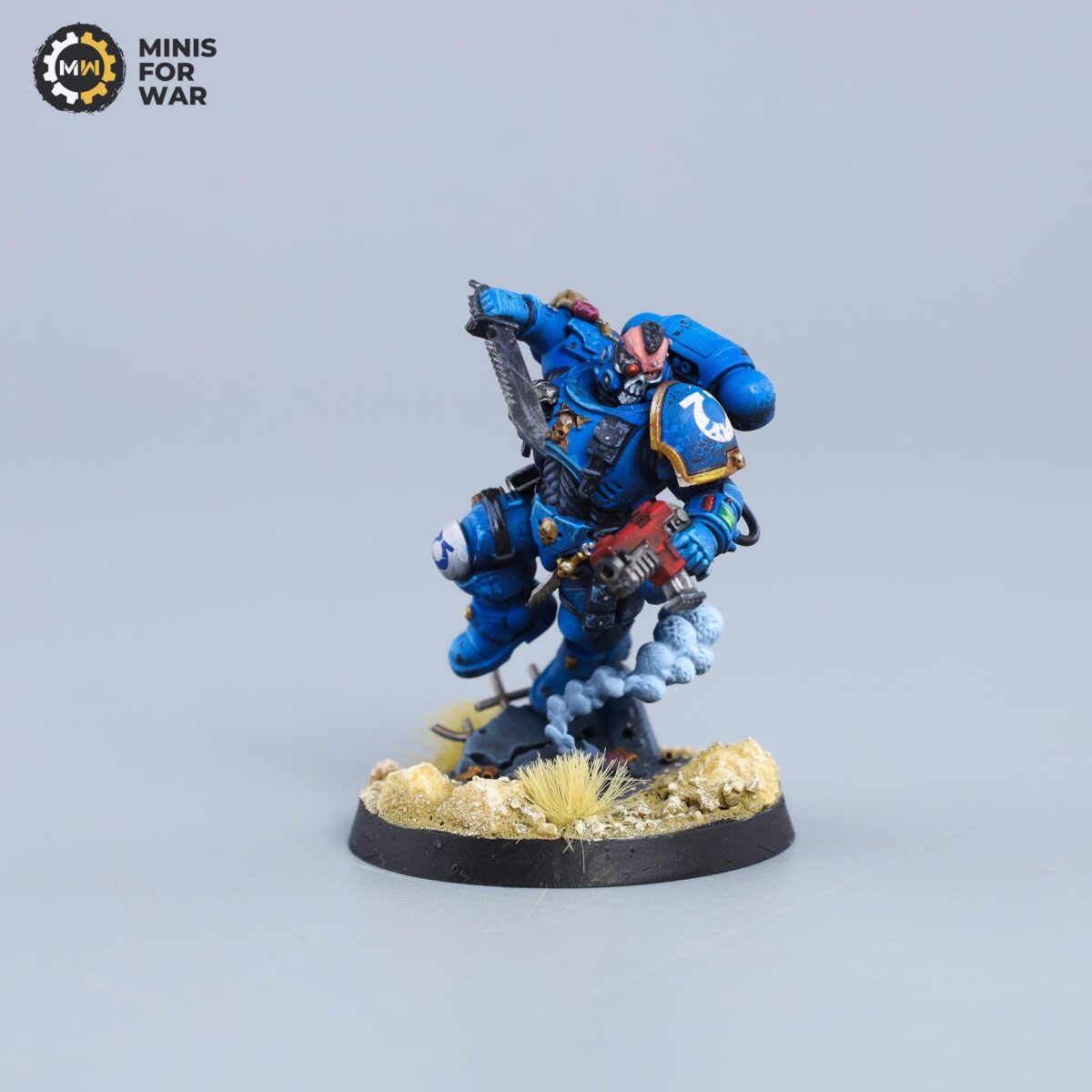 Primaris Lieutenant in Reiver Armour - Painted Miniature