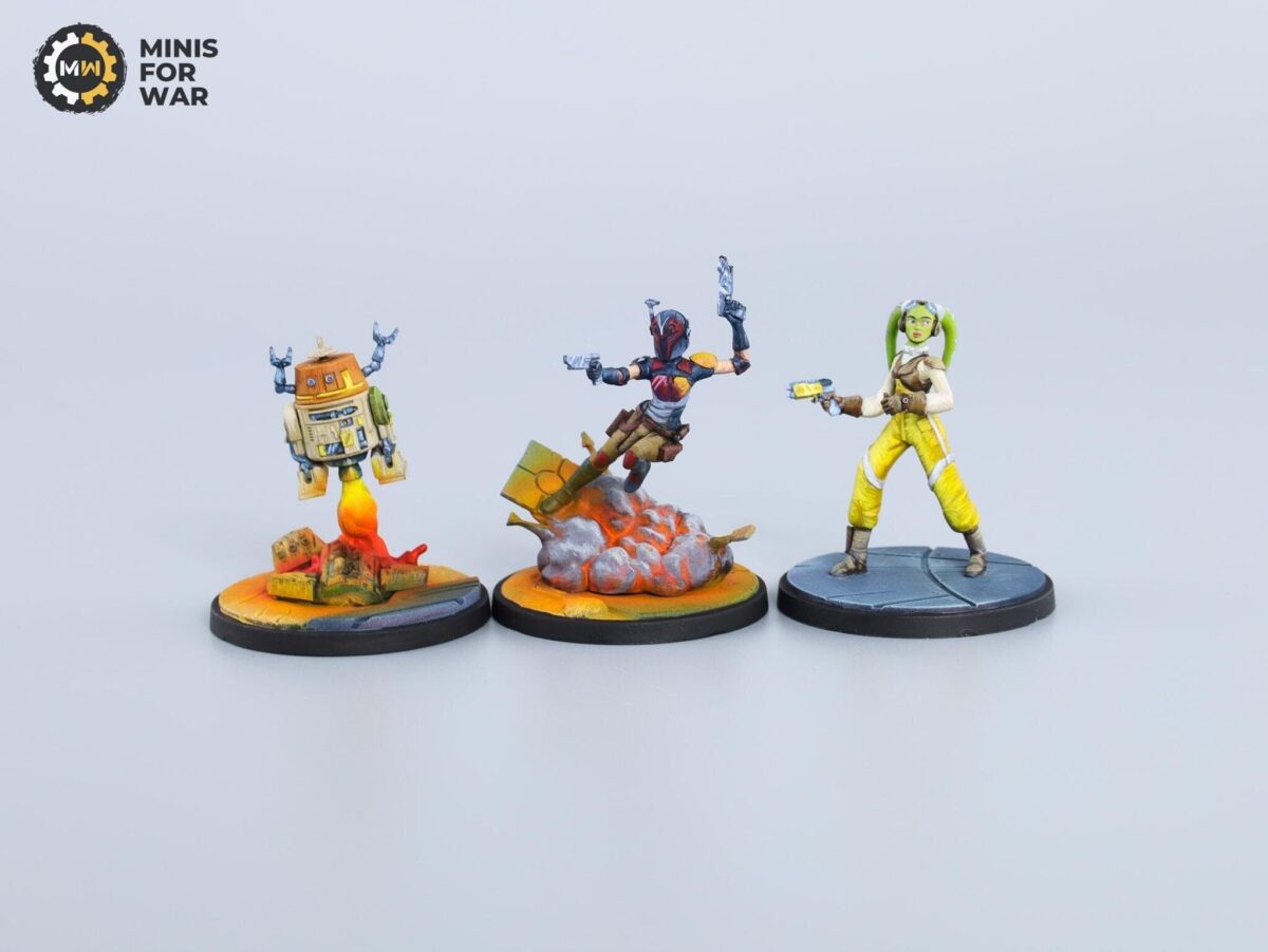 Hera Syndulla Painted Squad - Ready to Play (SW: Shatterpoint)