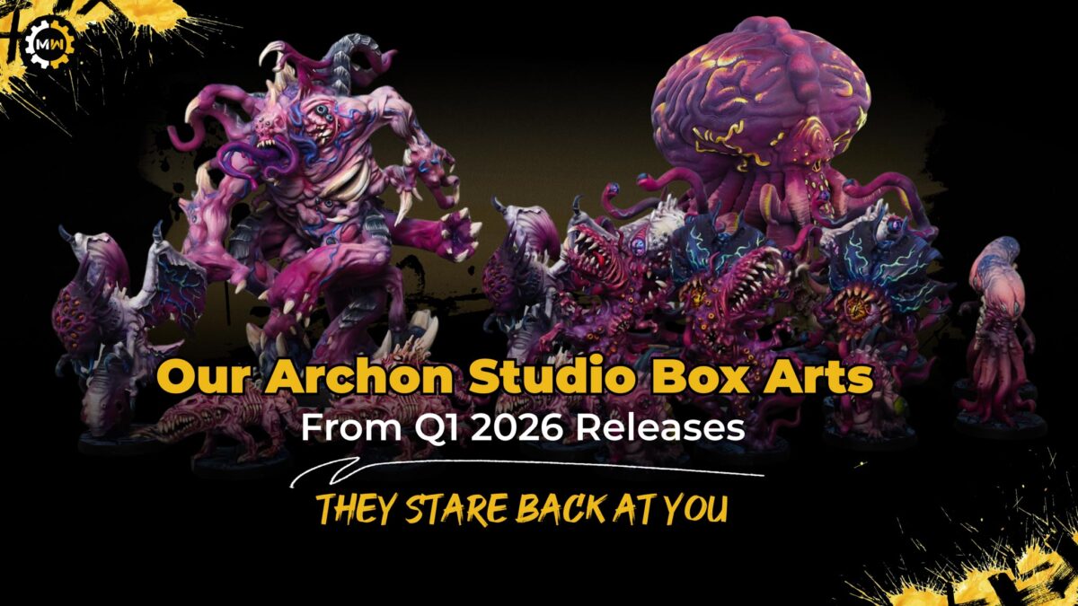 Our Archon Studio Q1 2026 Releases Box Arts - Minis For War Painting Studio