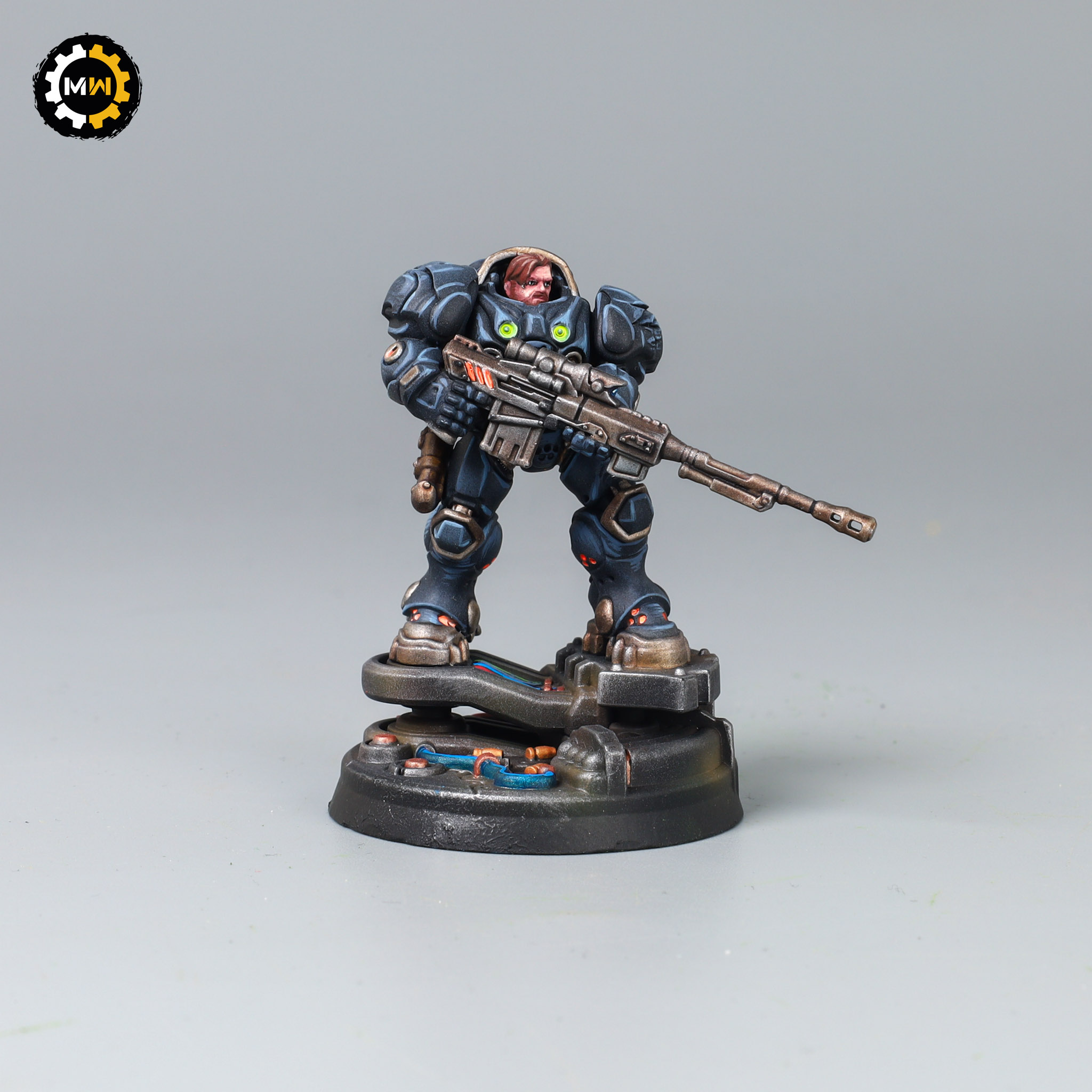 Painted Jim Raynor & Point Defense Drone | StarCraft: TMG